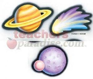 FRANK SCHAFFER PUBLICATIONS Big Rocket Ship Bulletin Board Set FS-35014 ...