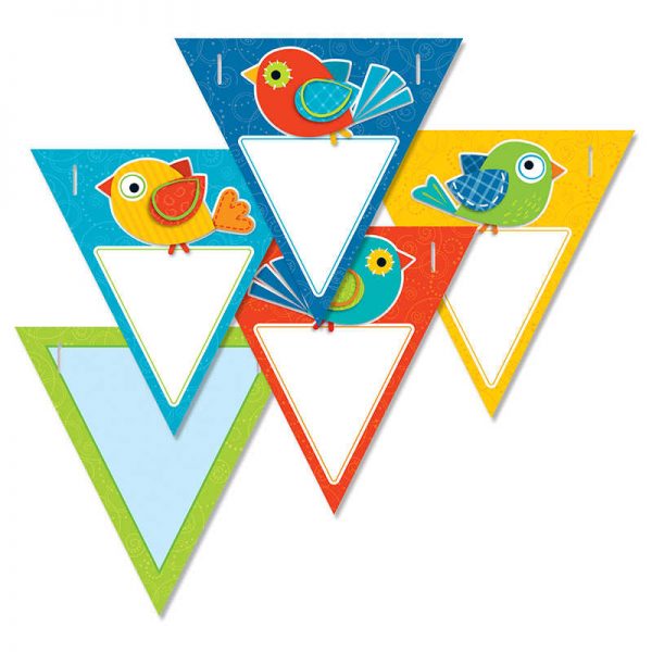Carson Dellosa Boho Birds Banners Grade Pk 12 Cd 102036 Teachersparadise