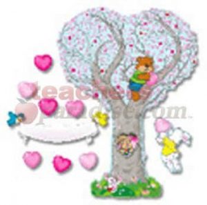 CARSON DELLOSA Bulletin Board Set Caring Heart Tree CD-3445 ...