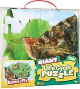 INSECT LORE Butterfly Giant Lifecycle Puzzle ILP7450 - TeachersParadise