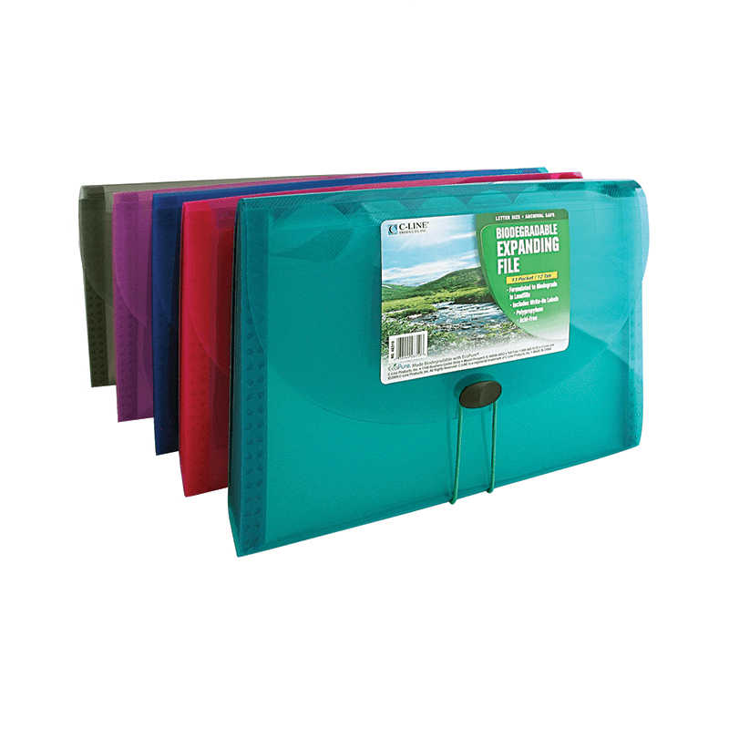 C-LINE PRODUCTS INC C LINE BIODEGRADABLE EXPANDING FILE 13 POCKET 12 ... C-LINE PRODUCTS INC C LINE BIODEGRADABLE EXPANDING FILE 13 POCKET 12 ...