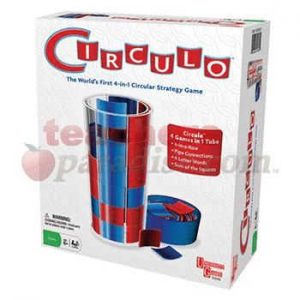 UNIVERSITY GAMES Circulo The Worlds First 4 In 1 Circular Strategy Game ...
