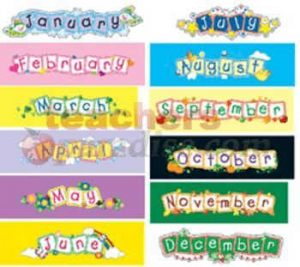 CREATIVE TEACHING PRESS Classroom Titles Gingham 12 Months CTP0489 ...