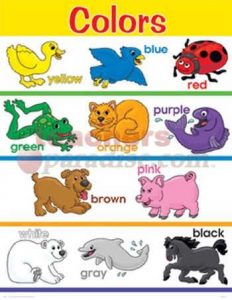 FRANK SCHAFFER PUBLICATIONS Colors Chart FS-136434 - TeachersParadise