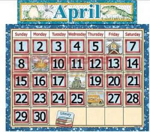 TEACHER CREATED RESOURCES Debbie Mumm School Days Calendar Bulletin ...
