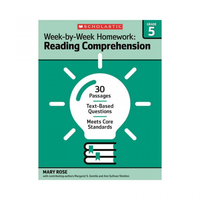 SCHOLASTIC TEACHING RESOURCES HOMEWORK WORK BOOK GRADE 5 SC-566889 ...