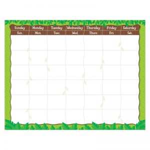 CREATIVE TEACHING PRESS JUNGLE CALENDAR CHART CTP0963 - TeachersParadise
