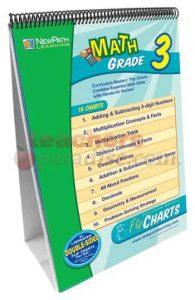 NEW PATH LEARNING Math Flip Chart Set Gr 3 NP-333001 - TeachersParadise