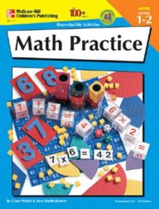 CARSON DELLOSA Math Practice, Grades 1 to 2 IF-8739 - TeachersParadise