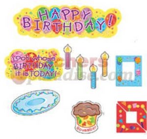 CREATIVE TEACHING PRESS Mini Bulletin Board Set Birthdays CTP0611 ...