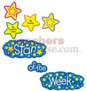 CREATIVE TEACHING PRESS Mini Bulletin Board Set Star Of The Week ...