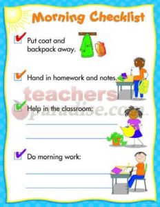 CREATIVE TEACHING PRESS Morning Routine Chart CTP6426 - TeachersParadise