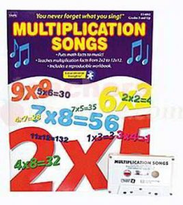EDUCATIONAL INSIGHTS Multiplication Song Cassette EI-4062 ...