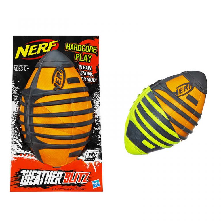 HASBRO TOY GROUP NERF N SPORTS WEATHER BLITZ ALL CONDITIONS FOOTBALL HG ...