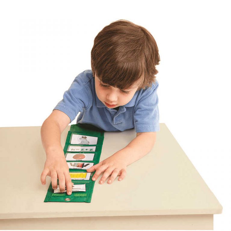 CARSON DELLOSA PORTABLE VISUAL SCHEDULE POCKET CHART KE-858001 ...