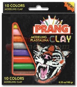 DIXON TICONDEROGA COMPANY Prang Modeling Clay, 10 Color Assorted Box ...