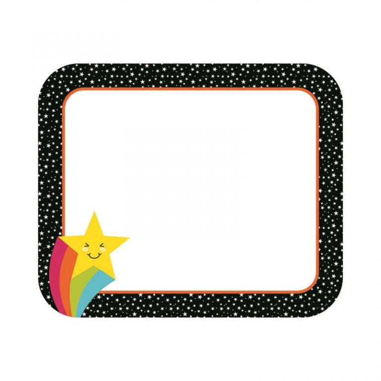 CARSON DELLOSA SCHOOL POP NAME TAGS CD-150048 - TeachersParadise