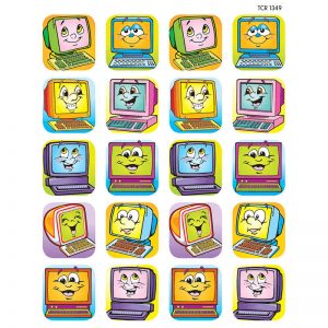 TEACHER CREATED RESOURCES STICKERS COMPUTERS TCR1349 - TeachersParadise