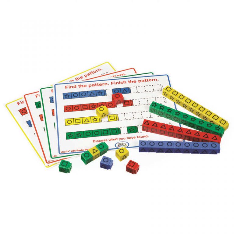 Didax Unifix Attribute Pattern Kit Dd 211304 Teachersparadise