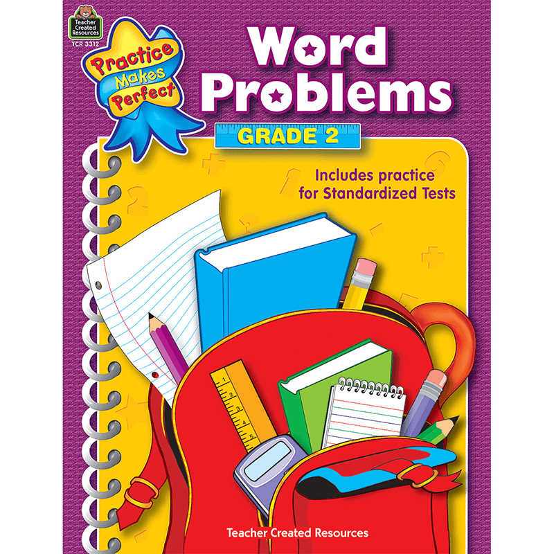 TEACHER CREATED RESOURCES WORD PROBLEMS GRADE 2 PRACTICE MAKES PERFECT