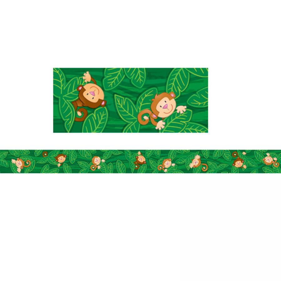 Monkey Borders For Invitations