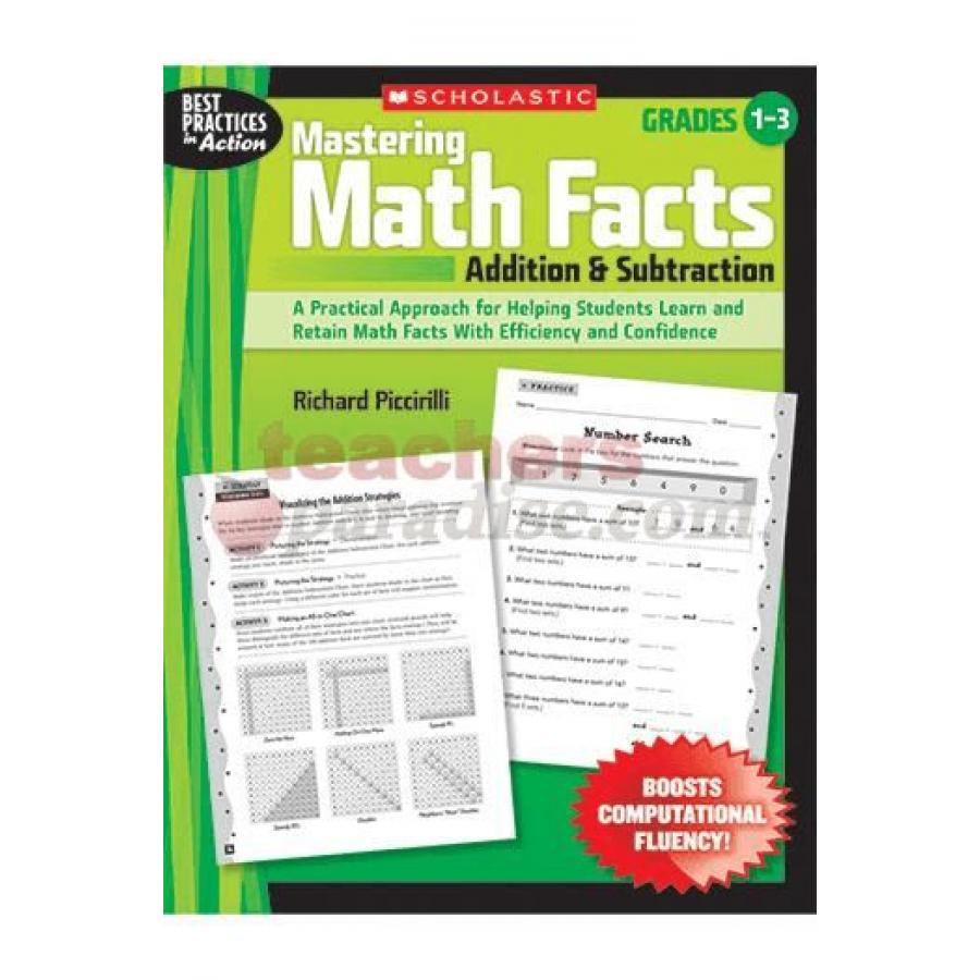 TeachersParadise Mastering Math Facts Addition Subtraction Gr 1 3 teachersparadise-mastering-math-facts-addition-subtraction-gr-1-3