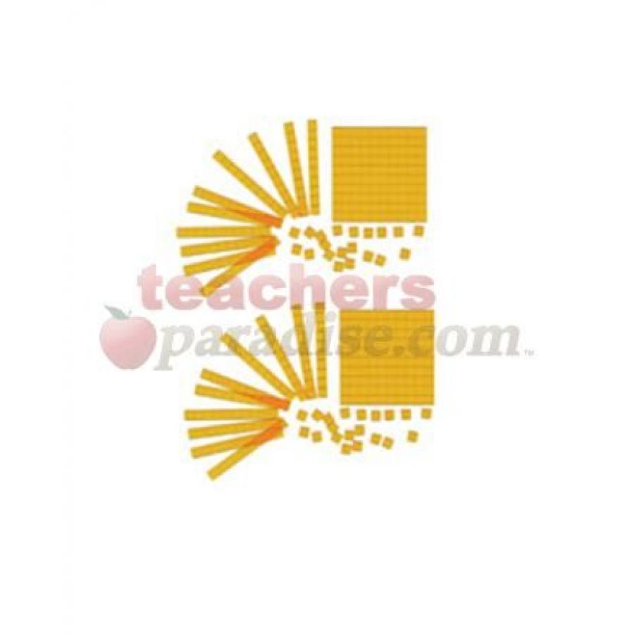 Rod base ten blocks - sekahalf