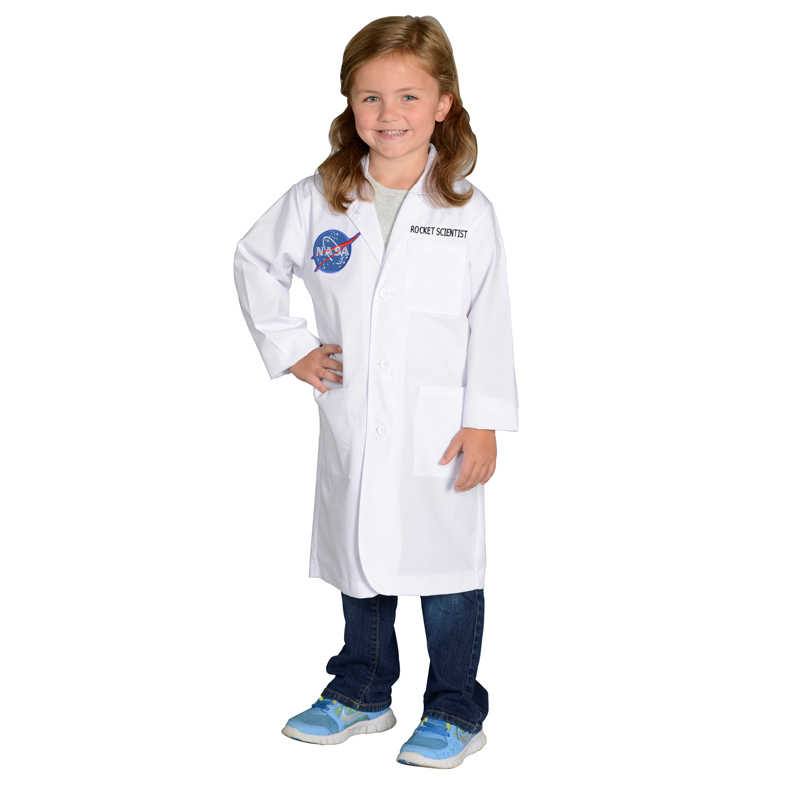 TeachersParadise - Aeromax Rocket Scientist Lab Coat, Size 6/8 - AEALRS68