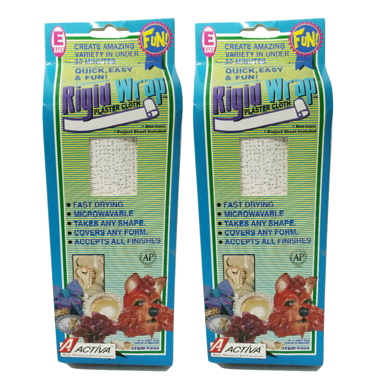 TeachersParadise - ACTÍVA Rigid Wrap® Plaster Cloth, 8" x 180" Per Roll ...