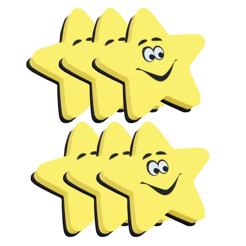 TeachersParadise - Ashley Productions® Magnetic Whiteboard Eraser, Star ...