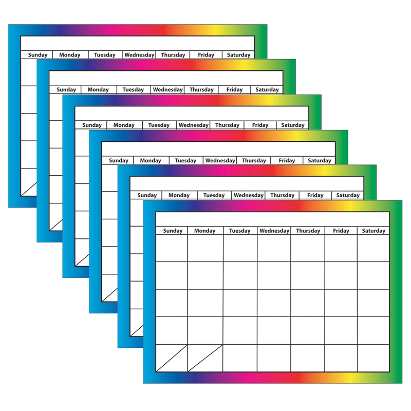 TeachersParadise - Ashley Productions® Magnetic Monthly Rainbow ...