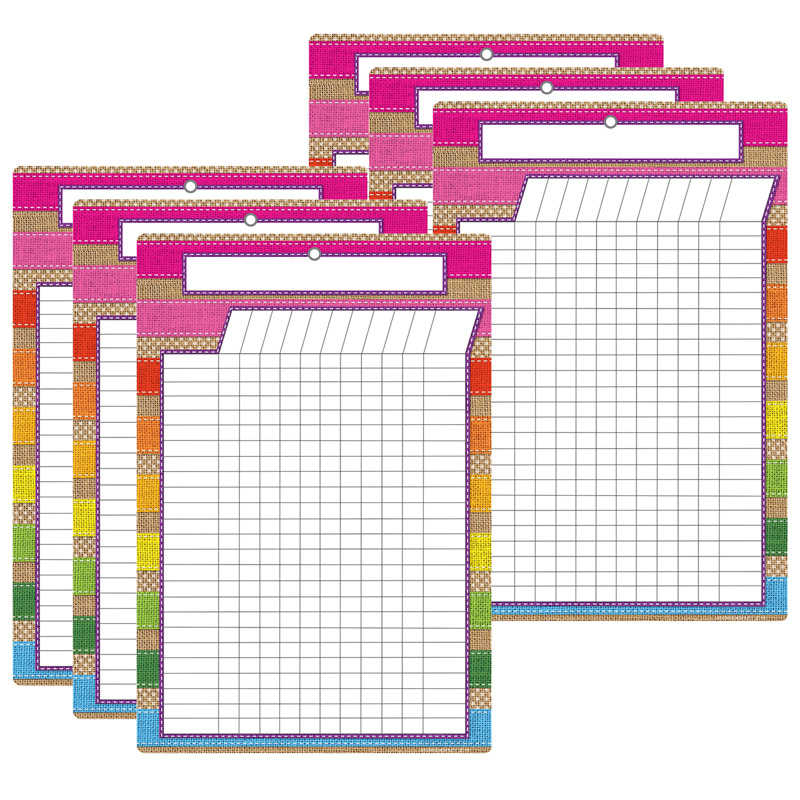 TeachersParadise - Ashley Productions® Smart Poly™ Chart, 13" x 19 ...