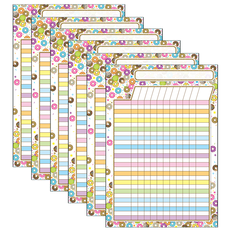 TeachersParadise - Ashley Productions® Smart Poly® Chart, DonutFetti ...