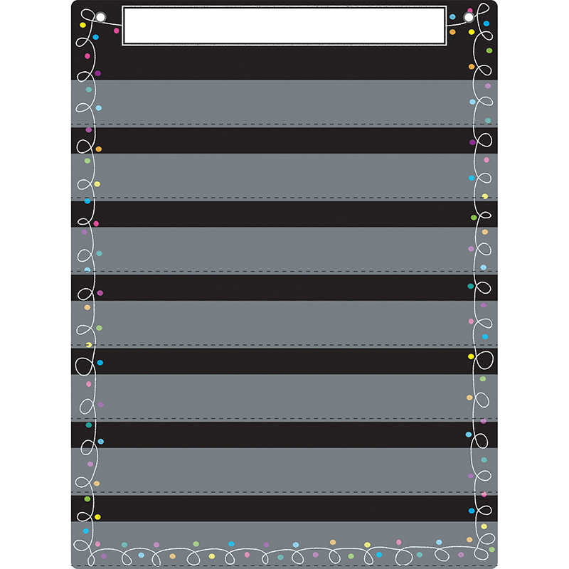 TeachersParadise - Ashley Productions® Smart Poly™ Pocket Chart, 18" x ...