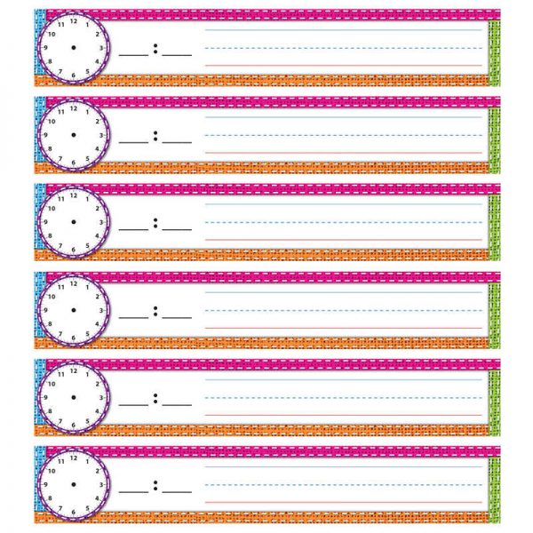 TeachersParadise - Ashley Productions® Pocket Chart Inserts, Scheduling ...