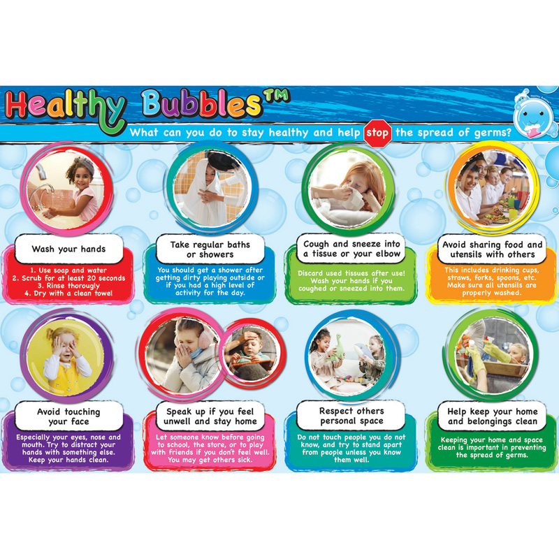 TeachersParadise - Ashley Productions Healthy Bubbles™ Smart Poly ...