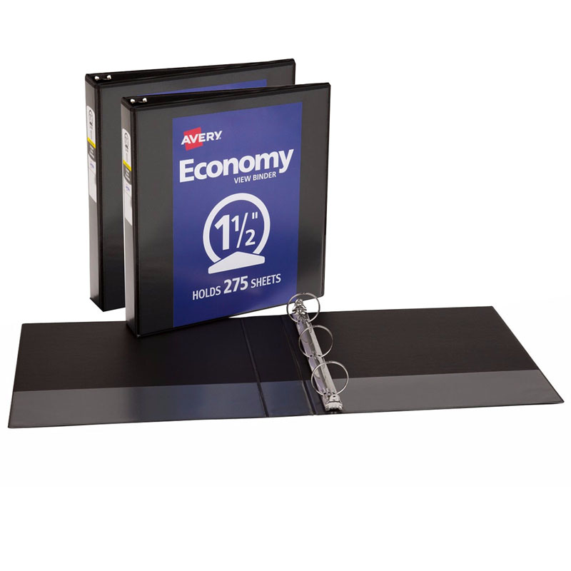 Binders 1 Inch Averyu00ae Showcase Economy View Binder | Office City ...