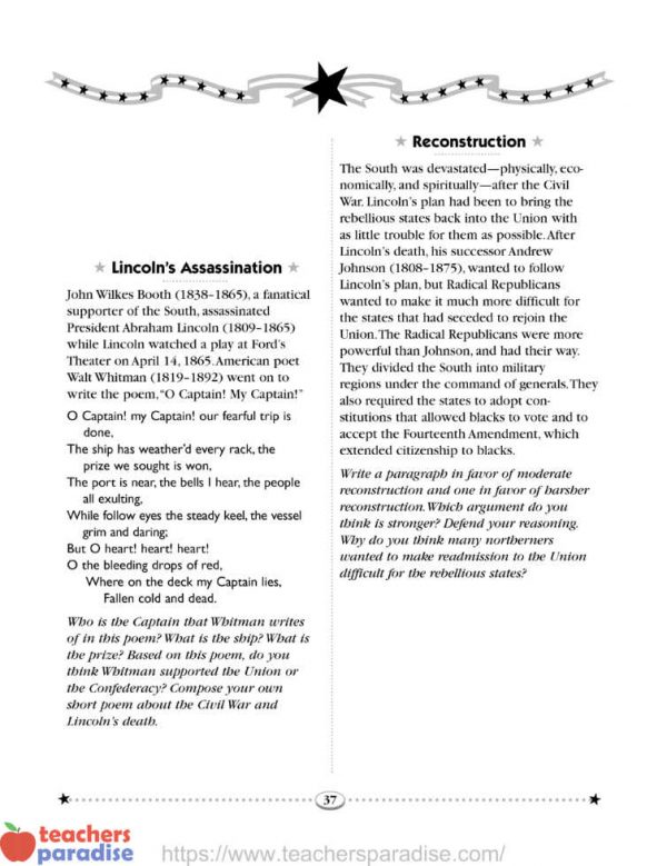 American History Writing Prompts by Scholastic SC-0439040949-904094 ...