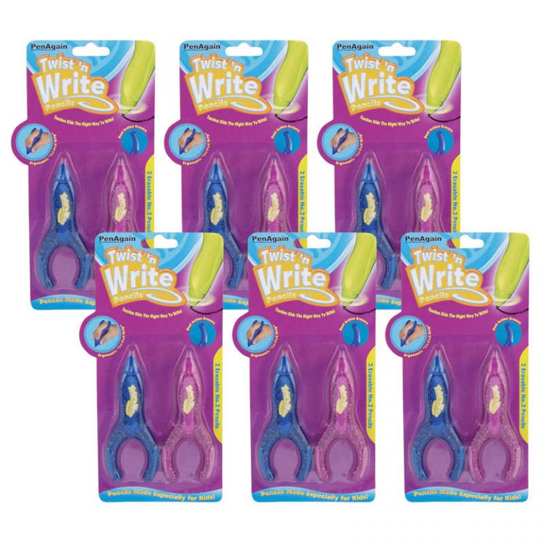 TeachersParadise - PenAgain Twist 'n Write™ Pencils, 2 Per Pack, 6 ...