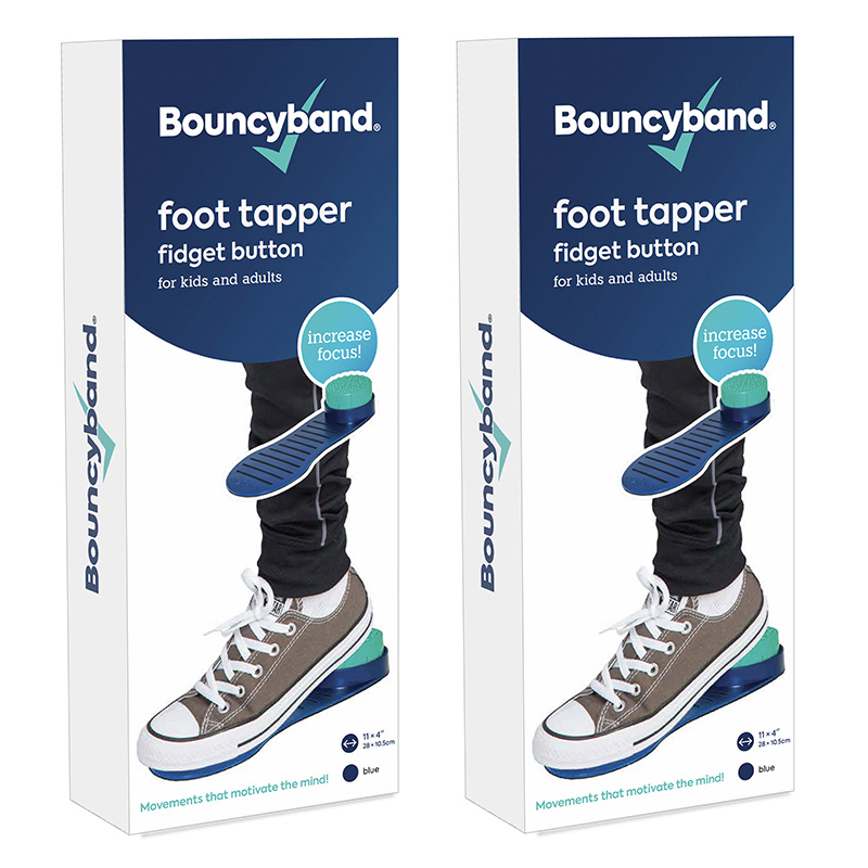 TeachersParadise - Bouncyband® Foot Tapper Fidget Button, Pack of 2 ...
