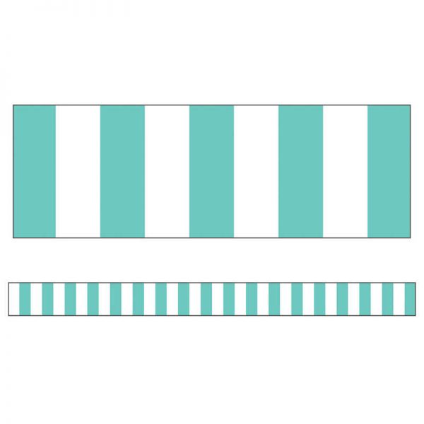 TeachersParadise - Schoolgirl Style™ Simply Stylish Turquoise Stripe ...