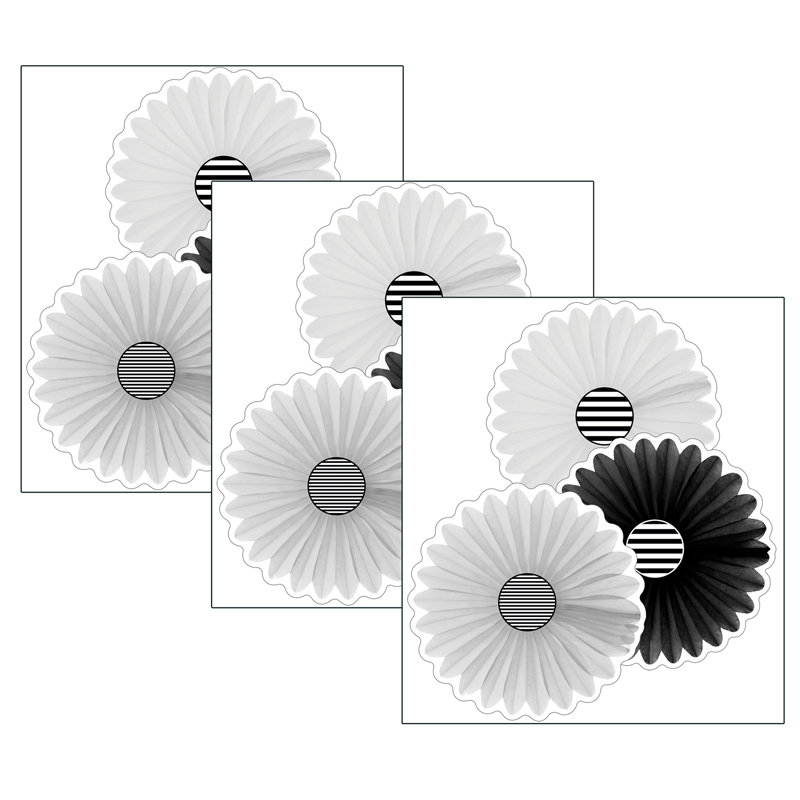 TeachersParadise - Schoolgirl Style™ Simply Boho Fans Cut-Outs, 36 Per ...