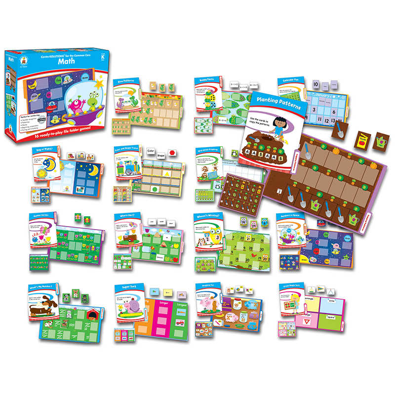 TeachersParadise - Carson Dellosa Education Math File Folder Game ...