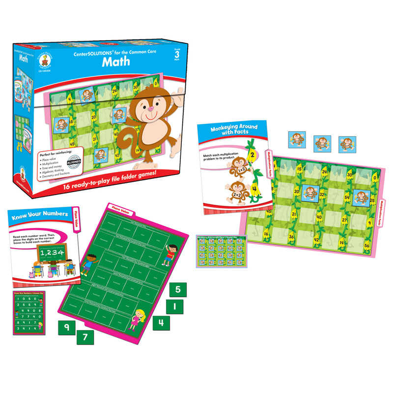 TeachersParadise - Carson Dellosa Education Math File Folder Game ...
