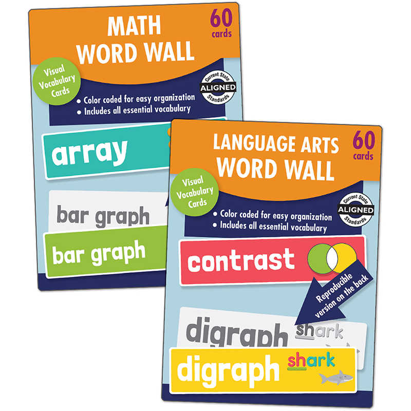 TeachersParadise - Carson Dellosa Education Word Wall Set for Grade 2 ...