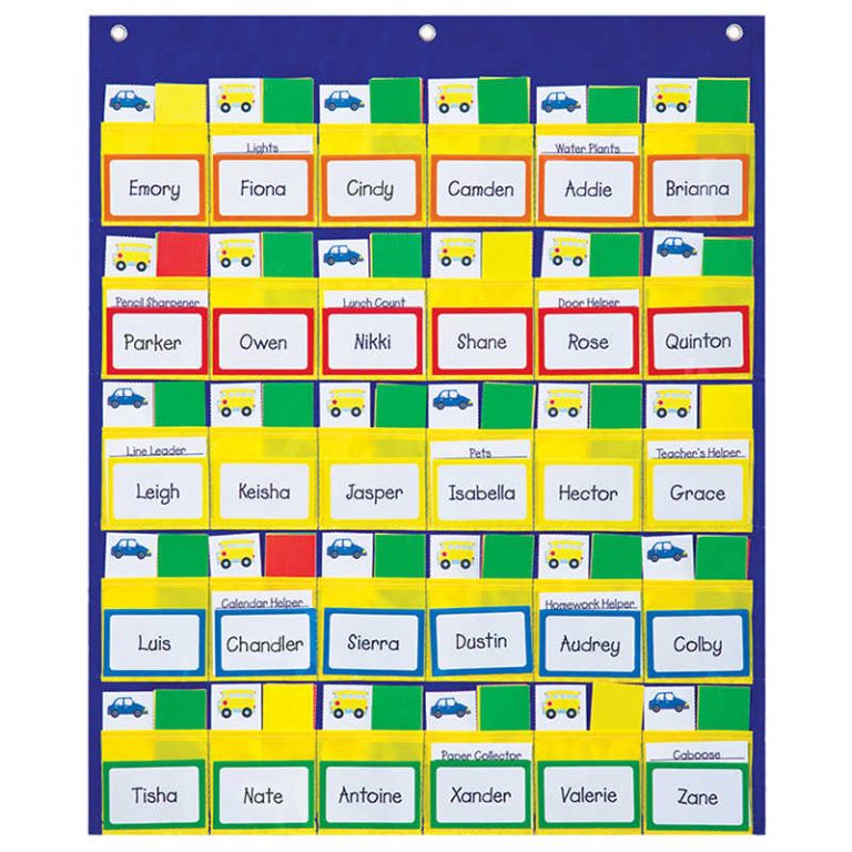Attendance Chart for the Classroom - TeachersParadise