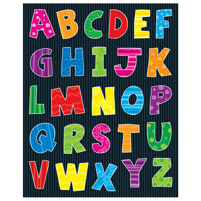 TeachersParadise - Carson Dellosa Education Alphabet Uppercase Letters ...