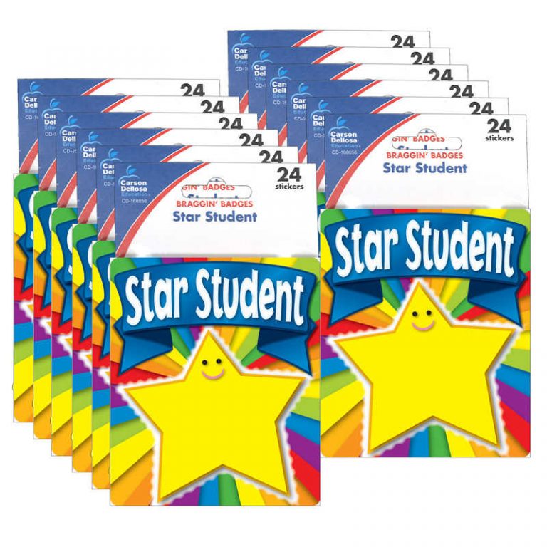 TeachersParadise - Carson Dellosa Education Star Student Motivational ...