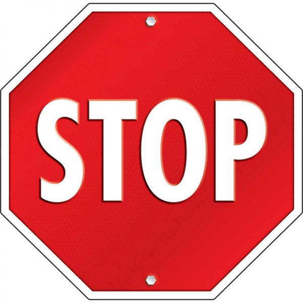 TeachersParadise - Carson Dellosa Education Stop Sign Two-Sided ...