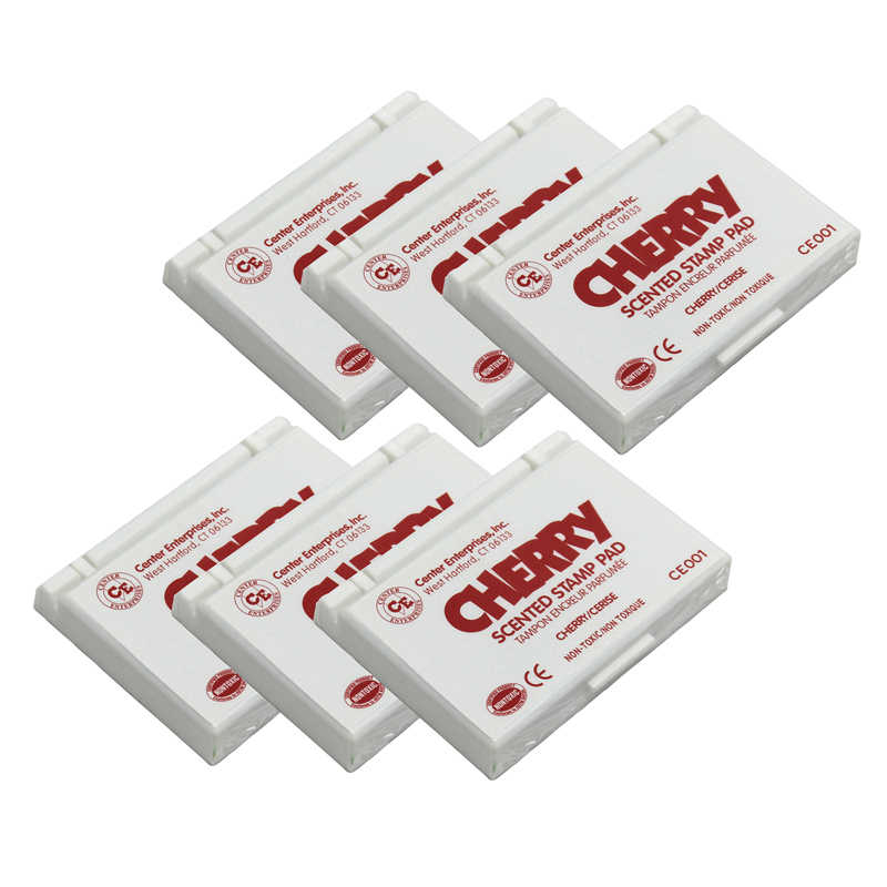 TeachersParadise - Center Enterprises Scented Stamp Pad, Cherry/Red ...